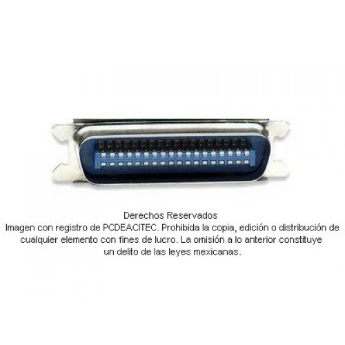 Convertidor CEN36 (Centronics 36 pines) macho a DB25 macho